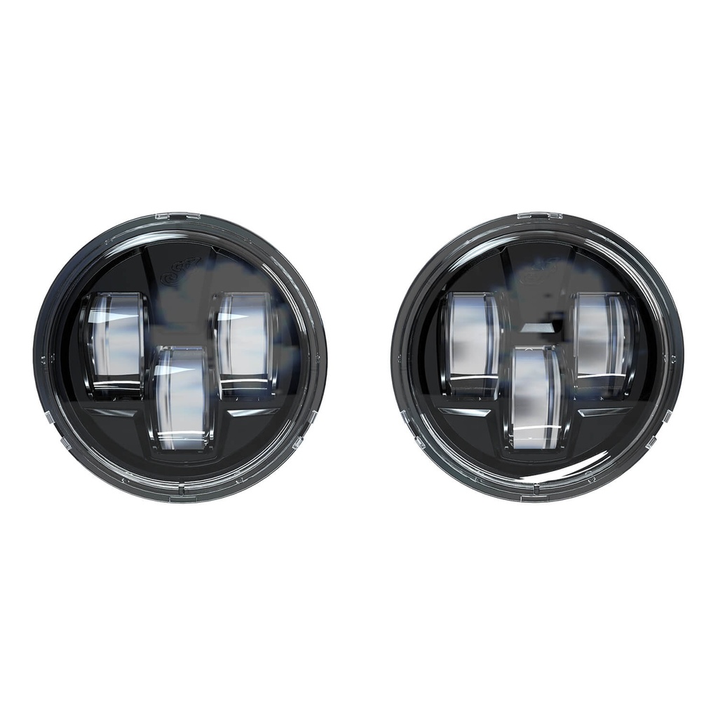 Pathfinder S LED Driving Lights, Black | NST Gardermoen MC